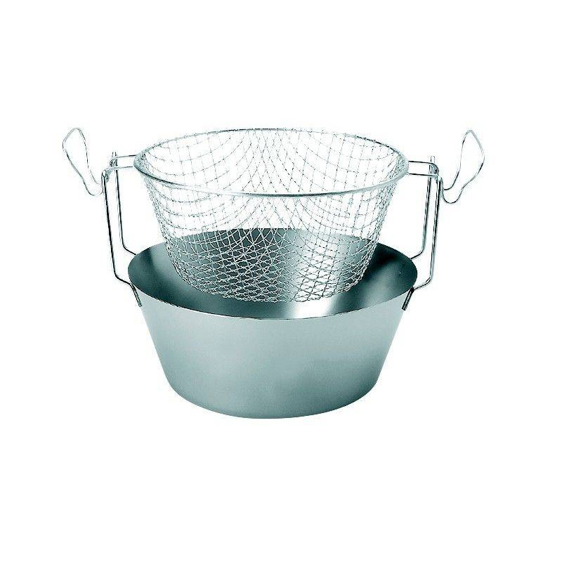 Bassine à frites Inox Induction ARTAME Type friteuse du Nord D30