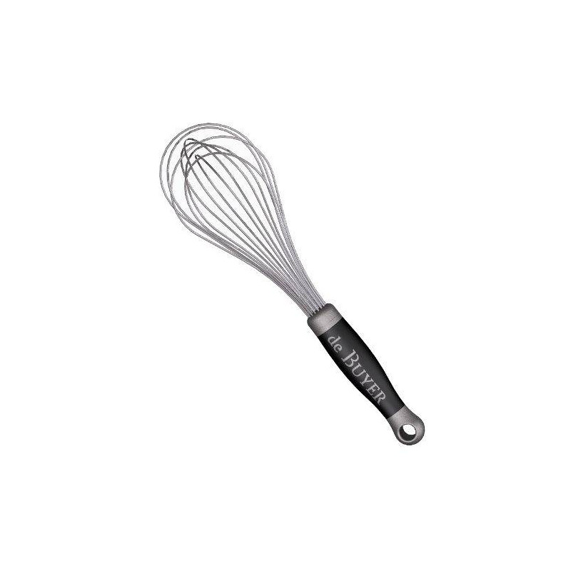 Fouet professionnel de BUYER fils Inox manche soft touch 30 cm