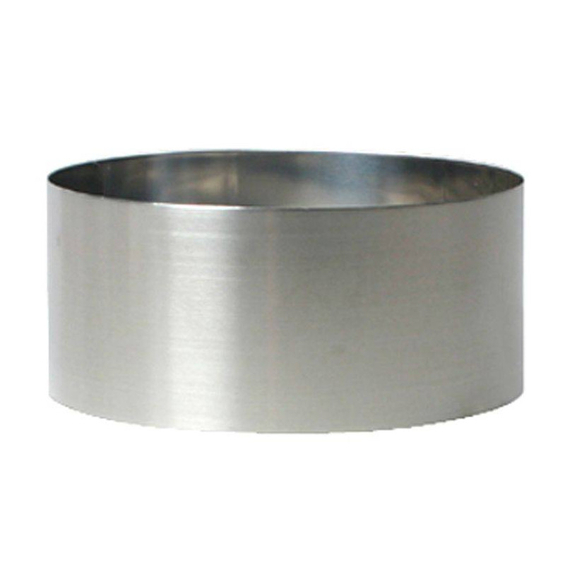 Cercle à mousse Inox H45 GOBEL D120