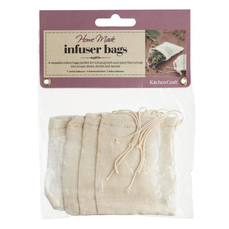 Sachet Infuseurs à épices, thé en coton