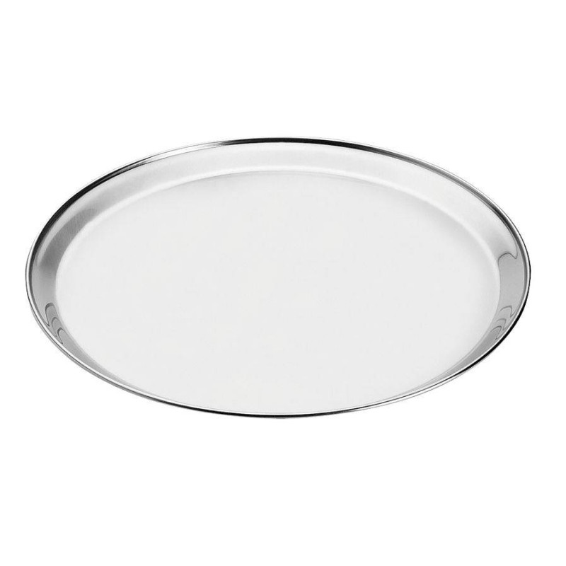 Plat Rond Inox Service et Plateau Fruits de mer - 40 cm ARTAME