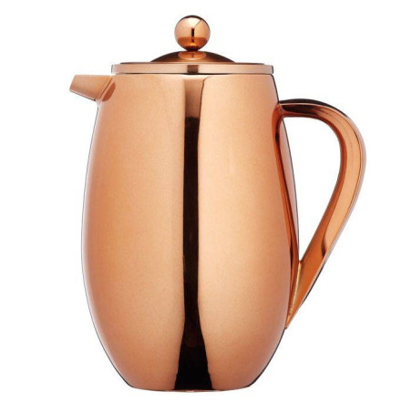 Cafetière à Piston 8 Tasses Kitchen Craft double paroi INOX 1 L cuivre