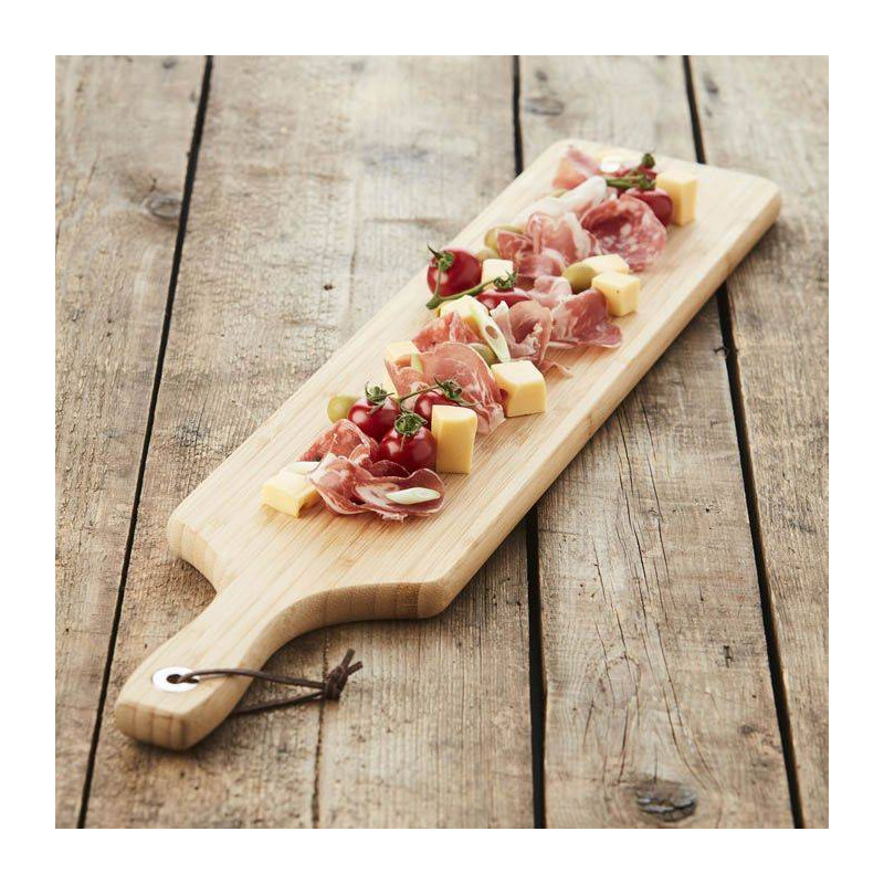 Planche Tapas plateau de service bambou Point Virgule 75 x 14