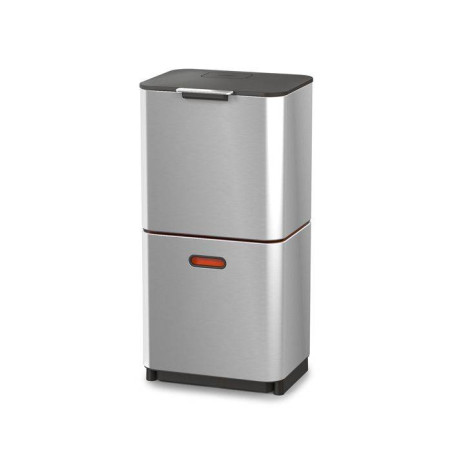 Poubelle de cuisine Tri Sélectif TOTEM Max Joseph Joseph 60 L Inox
