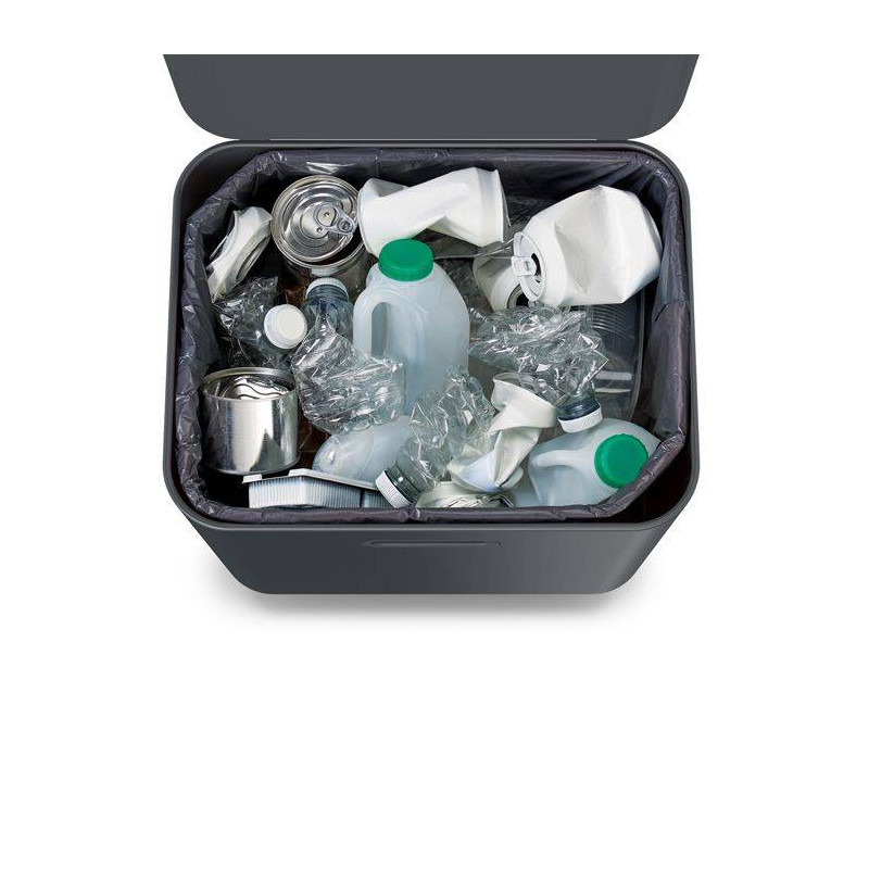 Poubelle de cuisine Tri Sélectif TOTEM Max Joseph Joseph 60 L Gris Graphite