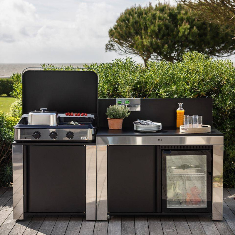 Meuble Plancha Exterieur Inox