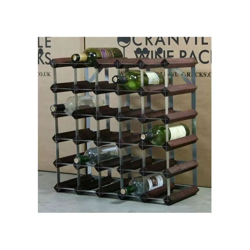 Casier à vin rangement pour 9 bouteilles traditionnel Wine Rack Co ...