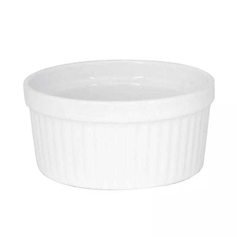 Ramequin en Porcelaine blanche 12 cm