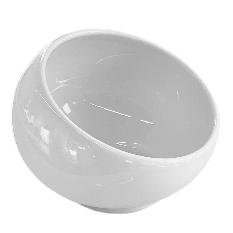 Coupelle inclinée 9 cm en porcelaine SC