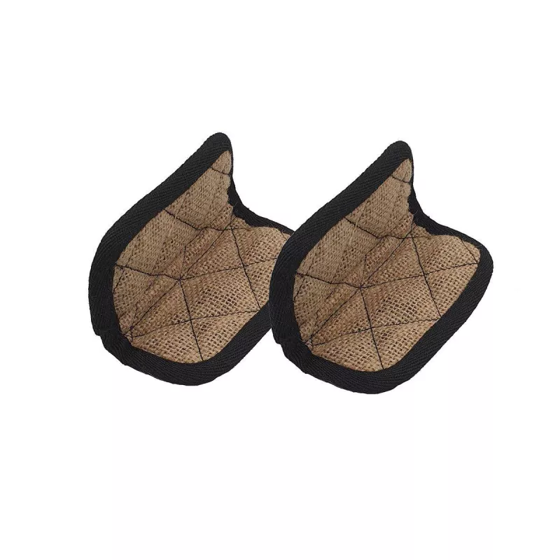 Paire de Maniques en Coton pour L´incroyable Cocotte Cookut - Toile de jute