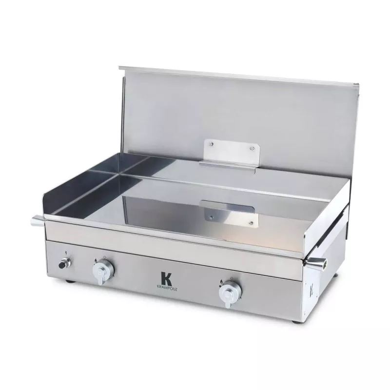 CAPOT Inox pour plancha DESIGN et K doubles KRAMPOUZ