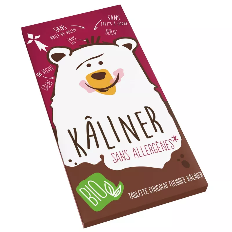 Tablette chocolat fourée Classique KÂLINER
