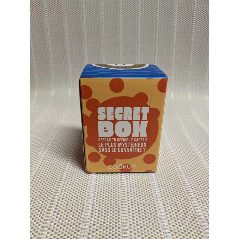 Secret Box COOKUT- Jaune à pois orange