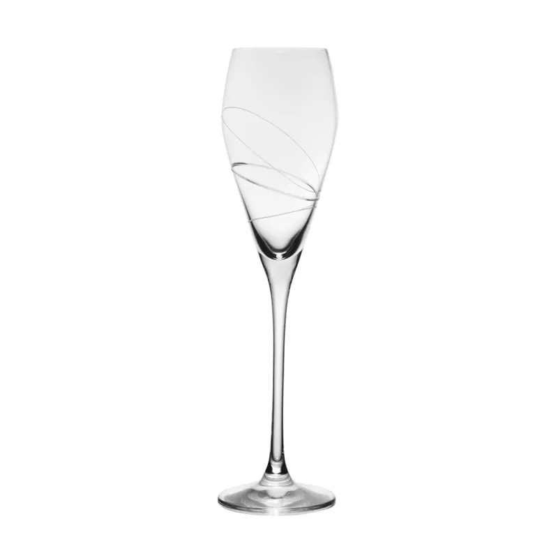 SILHOUETTE Flûte 22 cl taillée - Les 6