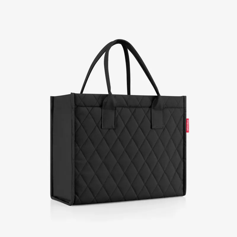 DAILY SHOPPER rhombus black REISENTHEL