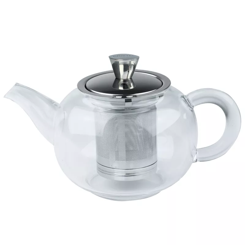 SAKURA Théière en verre borosilicate avec infuseur inox dévissable CRISTEL 0,8 L