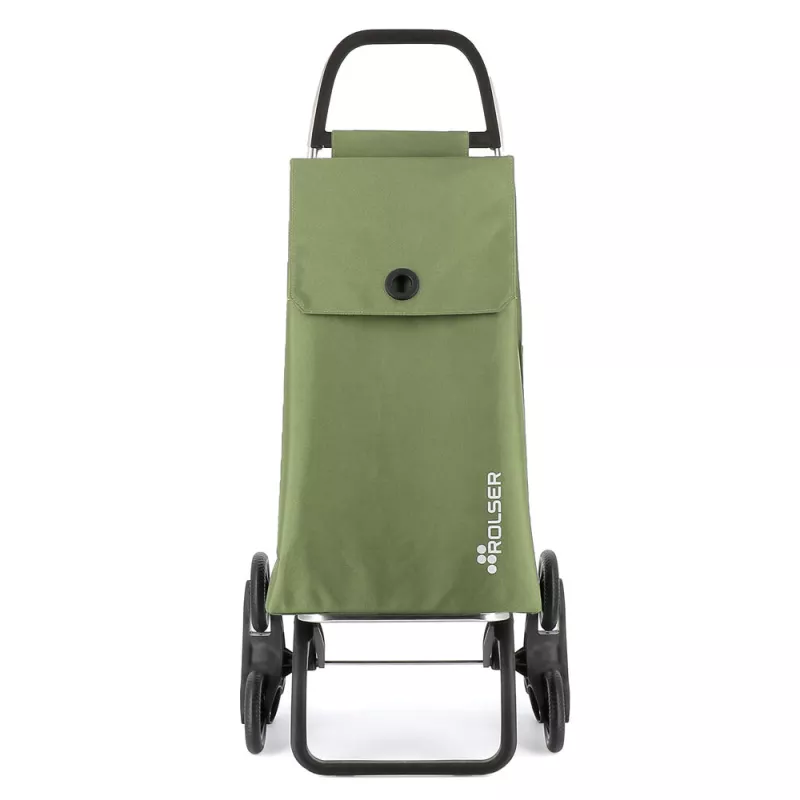 IMAX MF Poussette de marché Chariot de courses 6 roues ROLSER Kaki