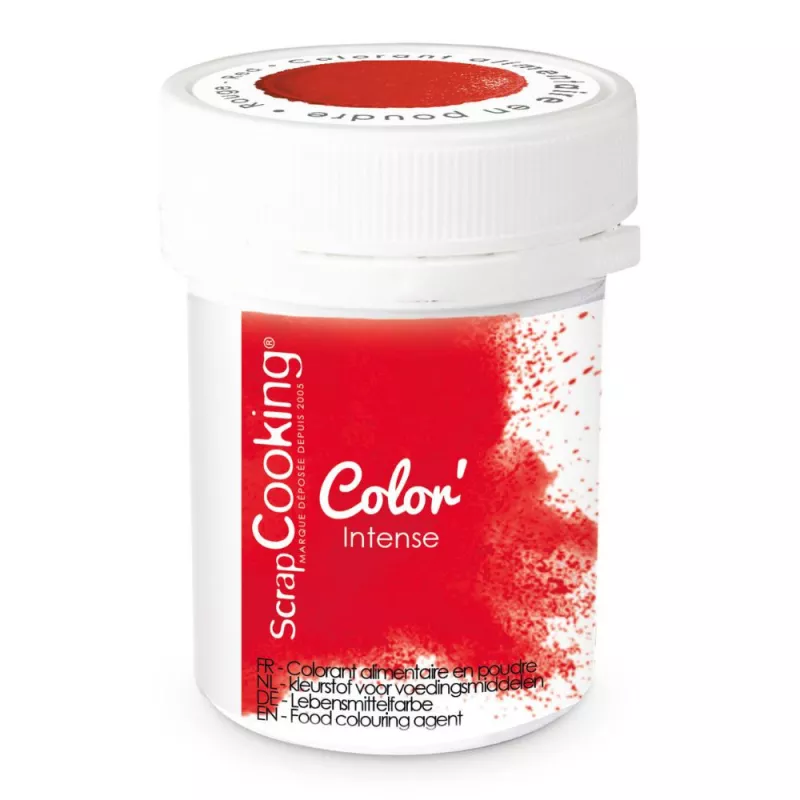 Colorant en poudre rouge 5 g ScrapCooking