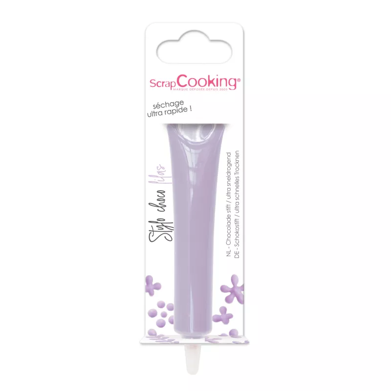Stylo choco lilas 25g ScrapCooking