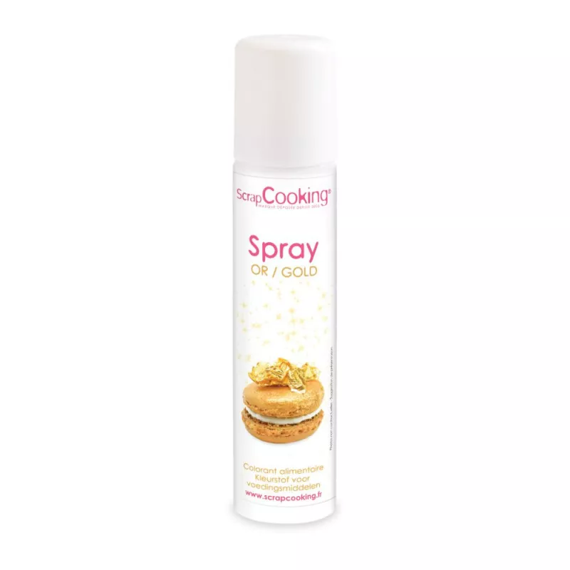 Spray alimentaire- Or ScrapCooking