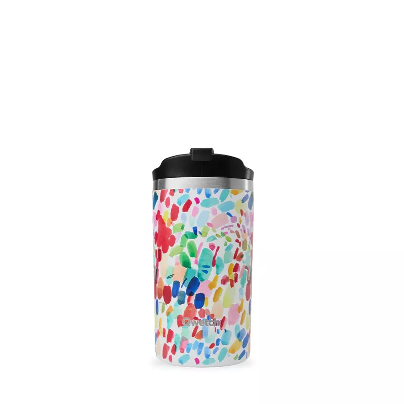 TRAVEL MUG | isotherme double paroi en Inox Qwetch 350ml | ARTY