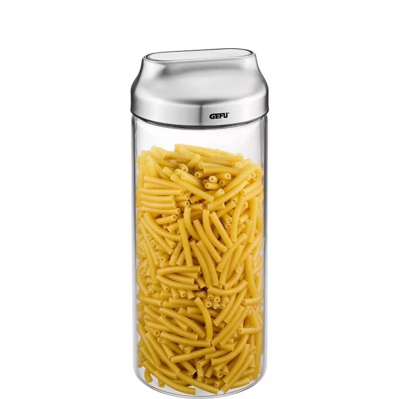 KIPPO boite de conservation hermétique verre et inox GEFU 1.3L