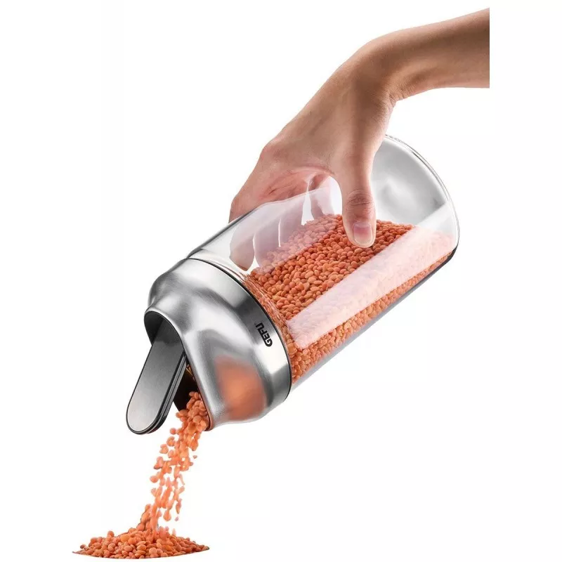 KIPPO boite de conservation hermétique verre et inox GEFU 700 ml