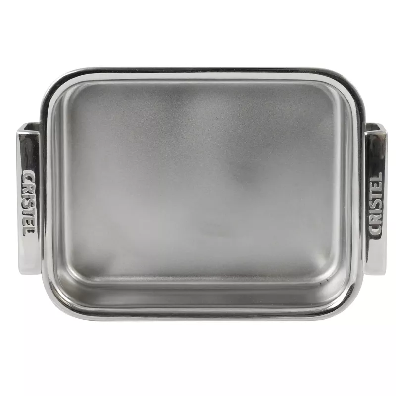 Mini plat à four inox 10 cm – Poignée fixe | Cristel