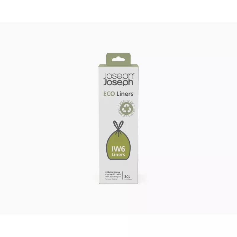 Sacs poubelle recyclé IW6 Joseph Joseph 30 L x 20