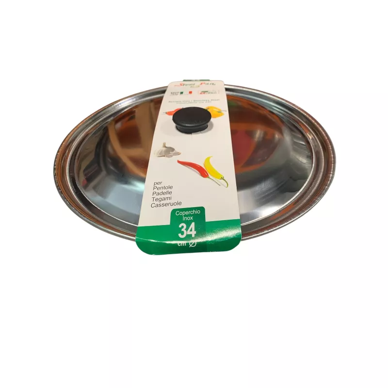 Couvercle inox D34